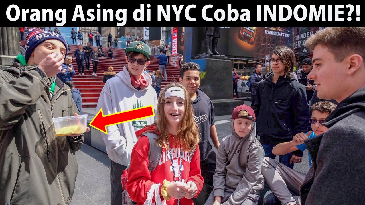 NYC Strangers Try INDOMIE for the First Time - Indonesian Instant Noodles