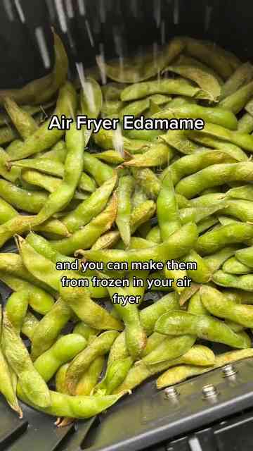 Easy Air Fryer Edamame Recipe