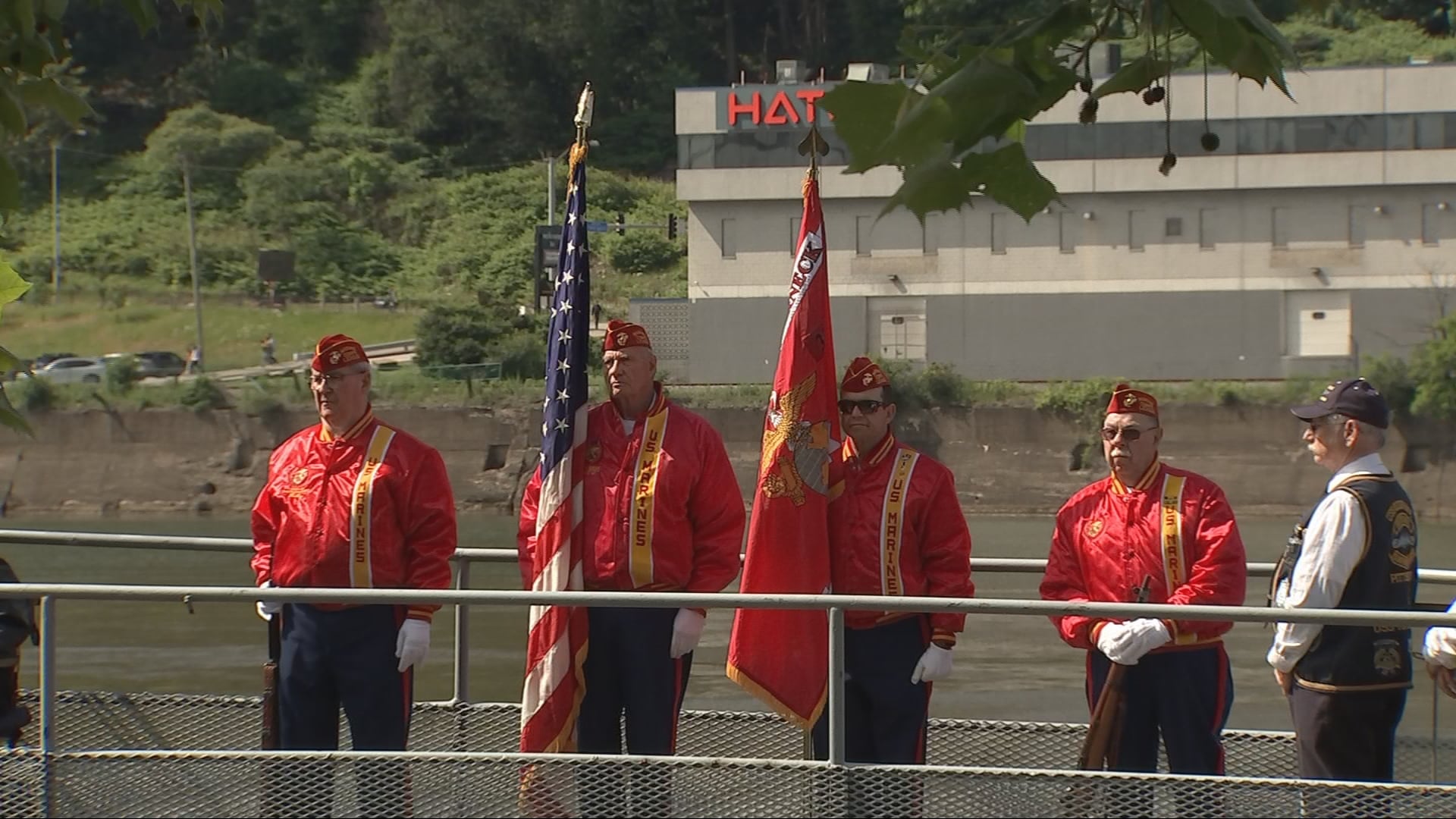 Ceremony along Ohio River honors submarines, crew members lost ...