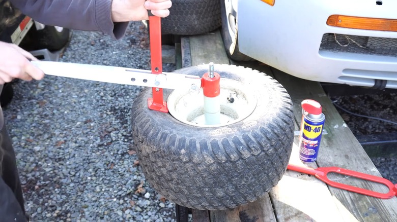Yes, Harbor Freight Does Sell A Mini-Tire Changer (And Here's How It Works)