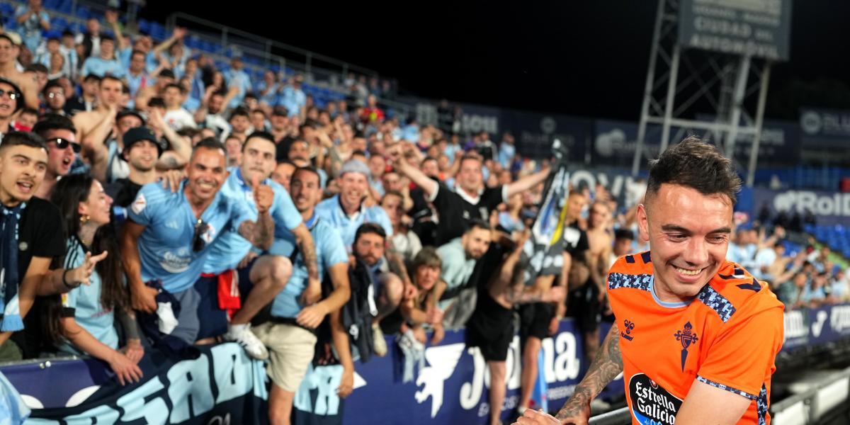 Iago Aspas, el Bobby Charlton celtiña