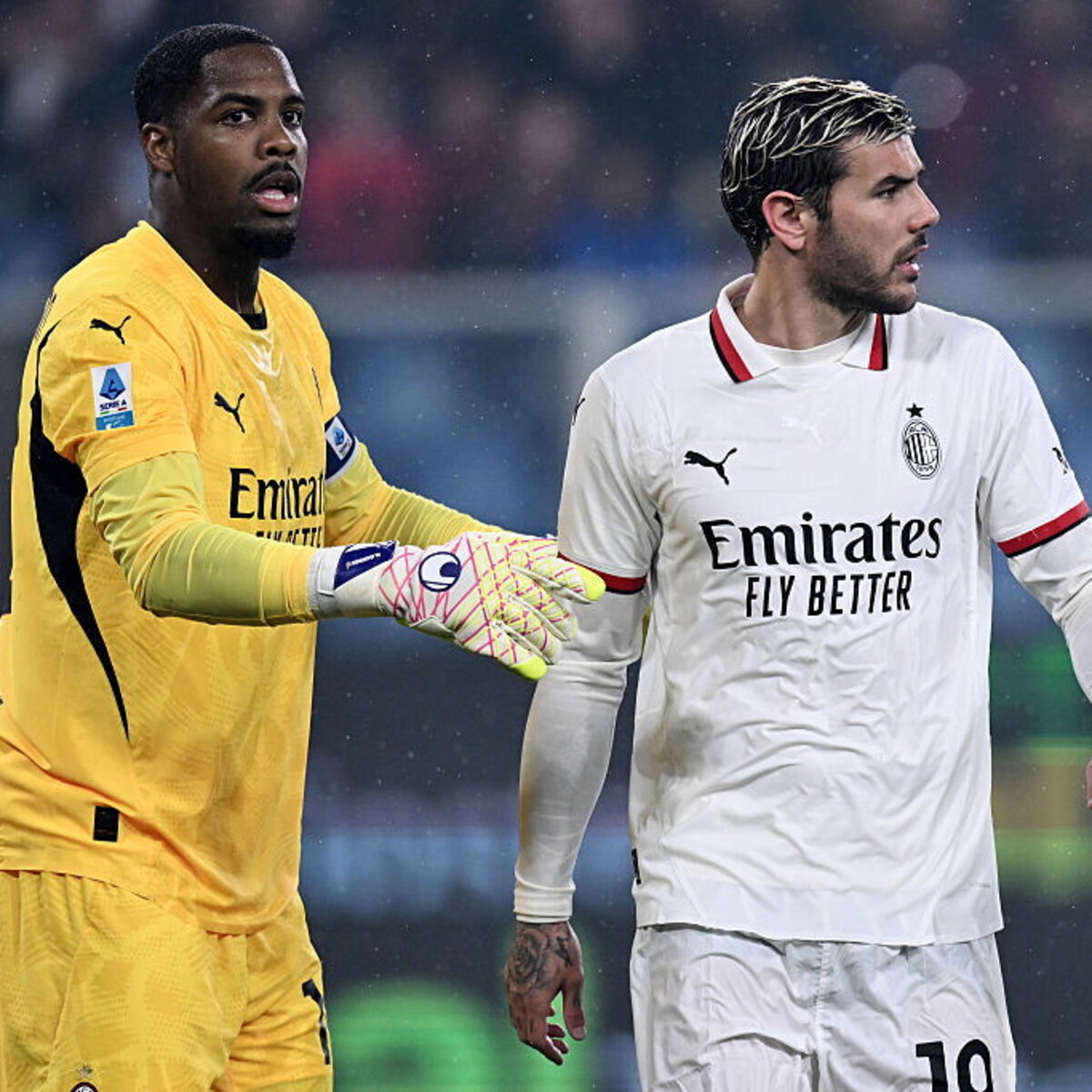 "Niente scuse, siamo il Milan", "Ora rialziamoci": Maignan e Theo ...