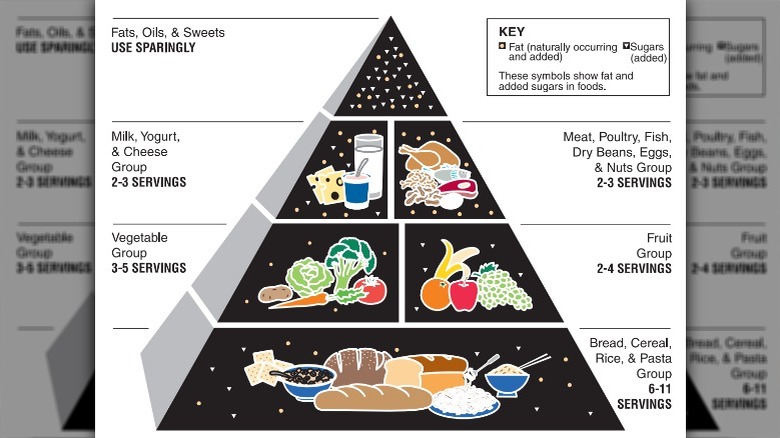 How The Food Pyramid Has Changed Over Time