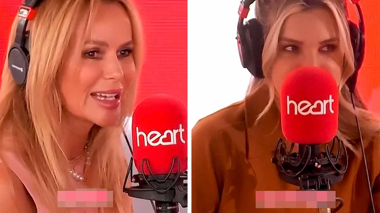 Video: Amanda Holden frier til Ashley Roberts under radioprogram