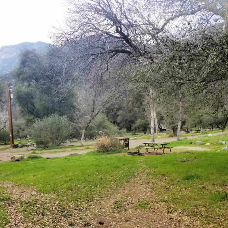 Potwisha Campground in Sequoia National Park