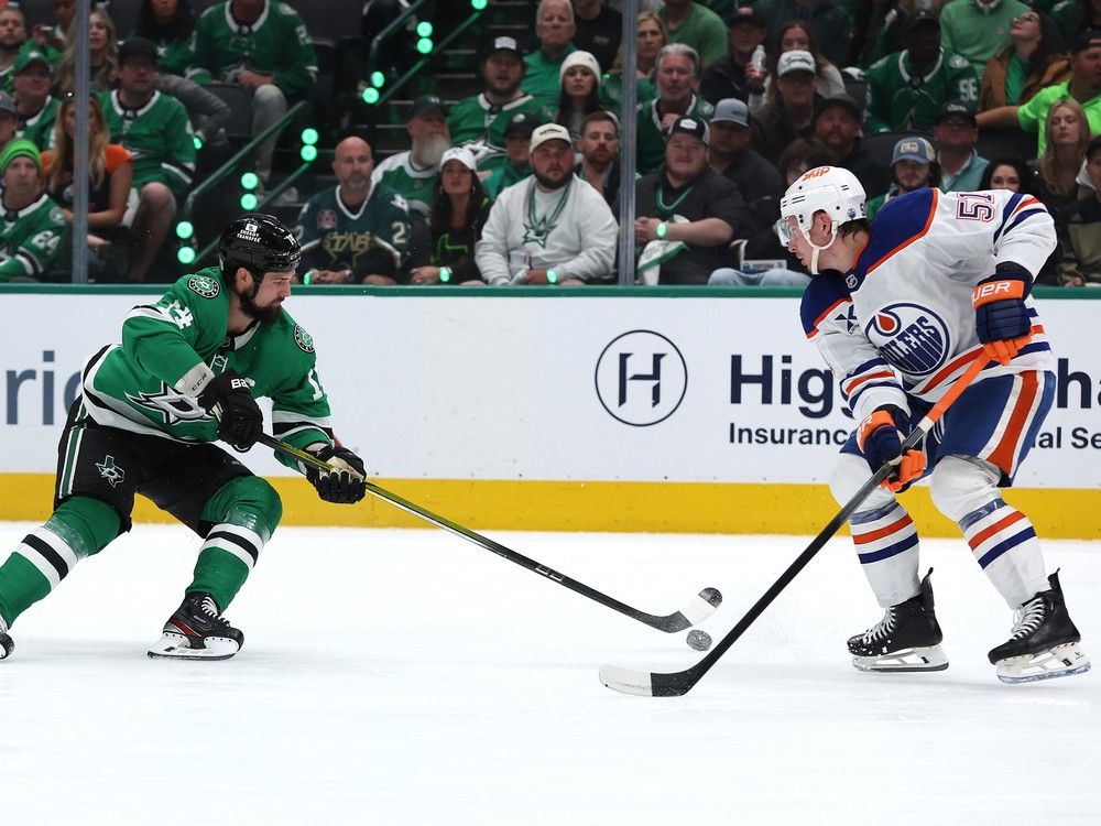 Oilers defenceman Troy Stecher might draw short straw if Mattias Ekholm ...