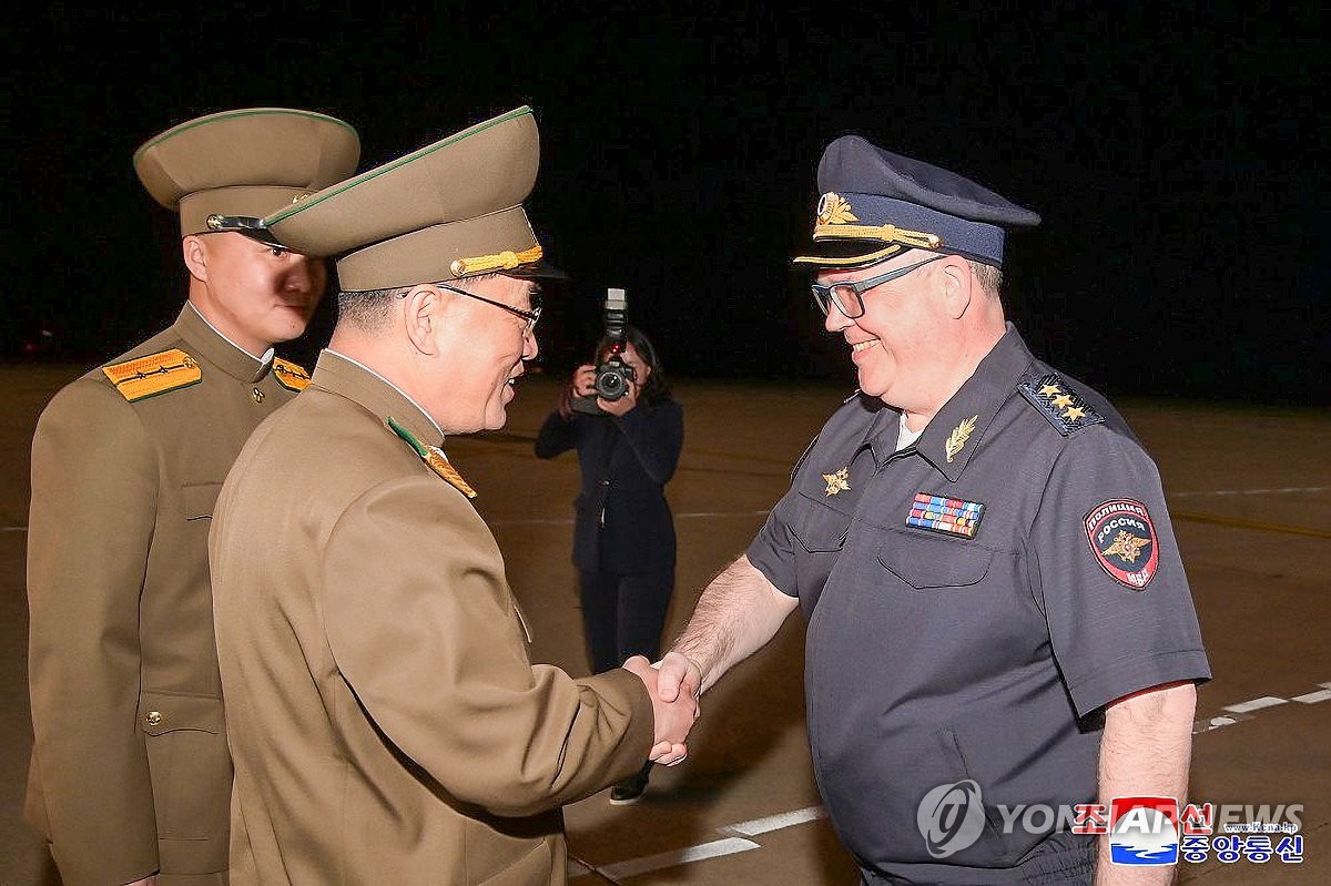 Russia's interior ministry delegation arrives in Pyongyang