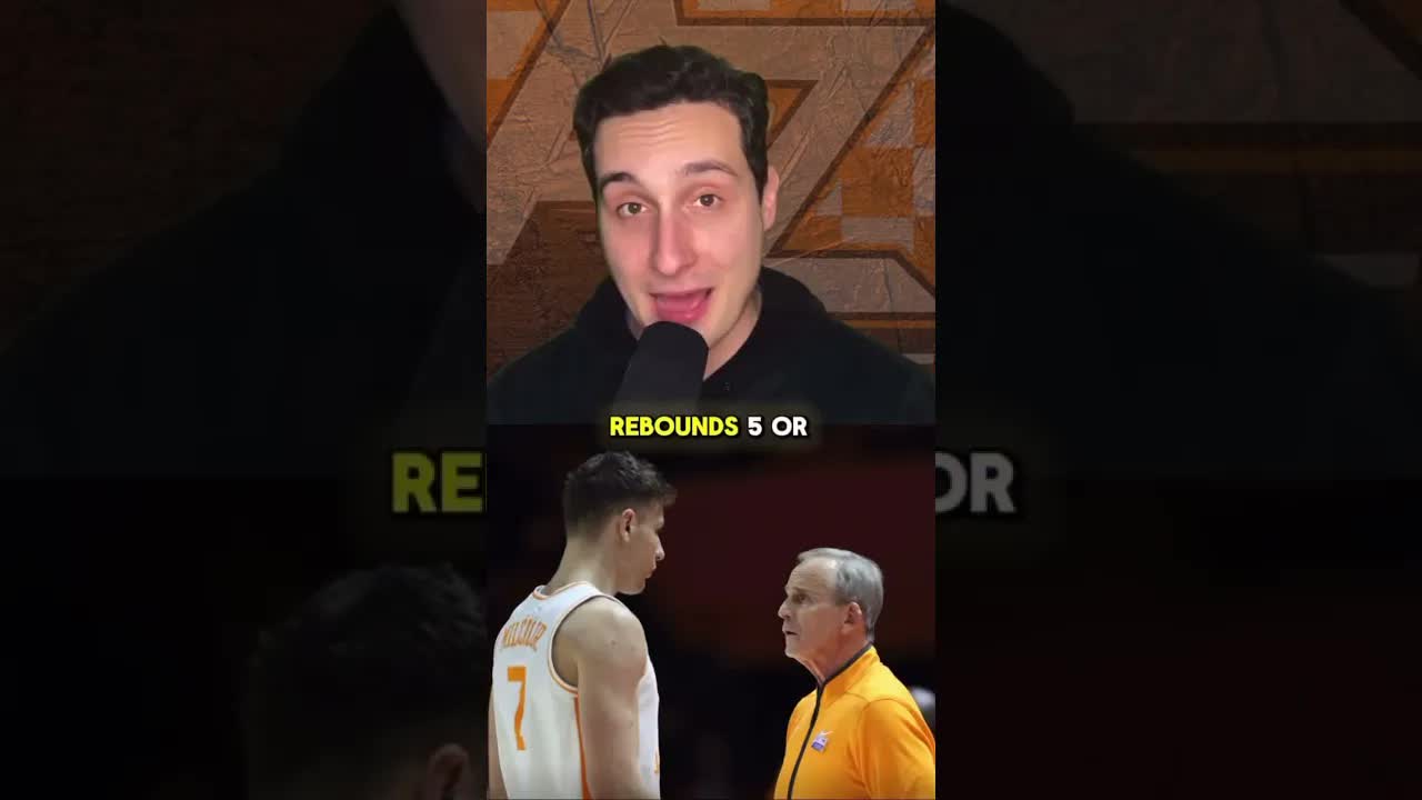 (191) tennessee's igor milicic jr. makes basketball history