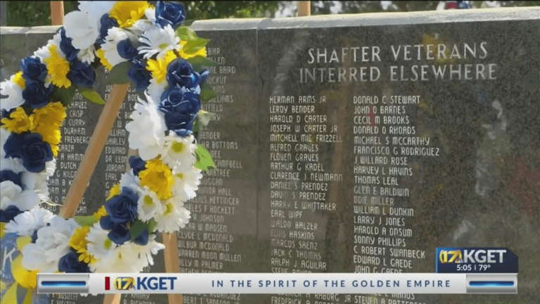 170 flags honor fallen veterans at Shafter Cemetery for Memorial Day ...