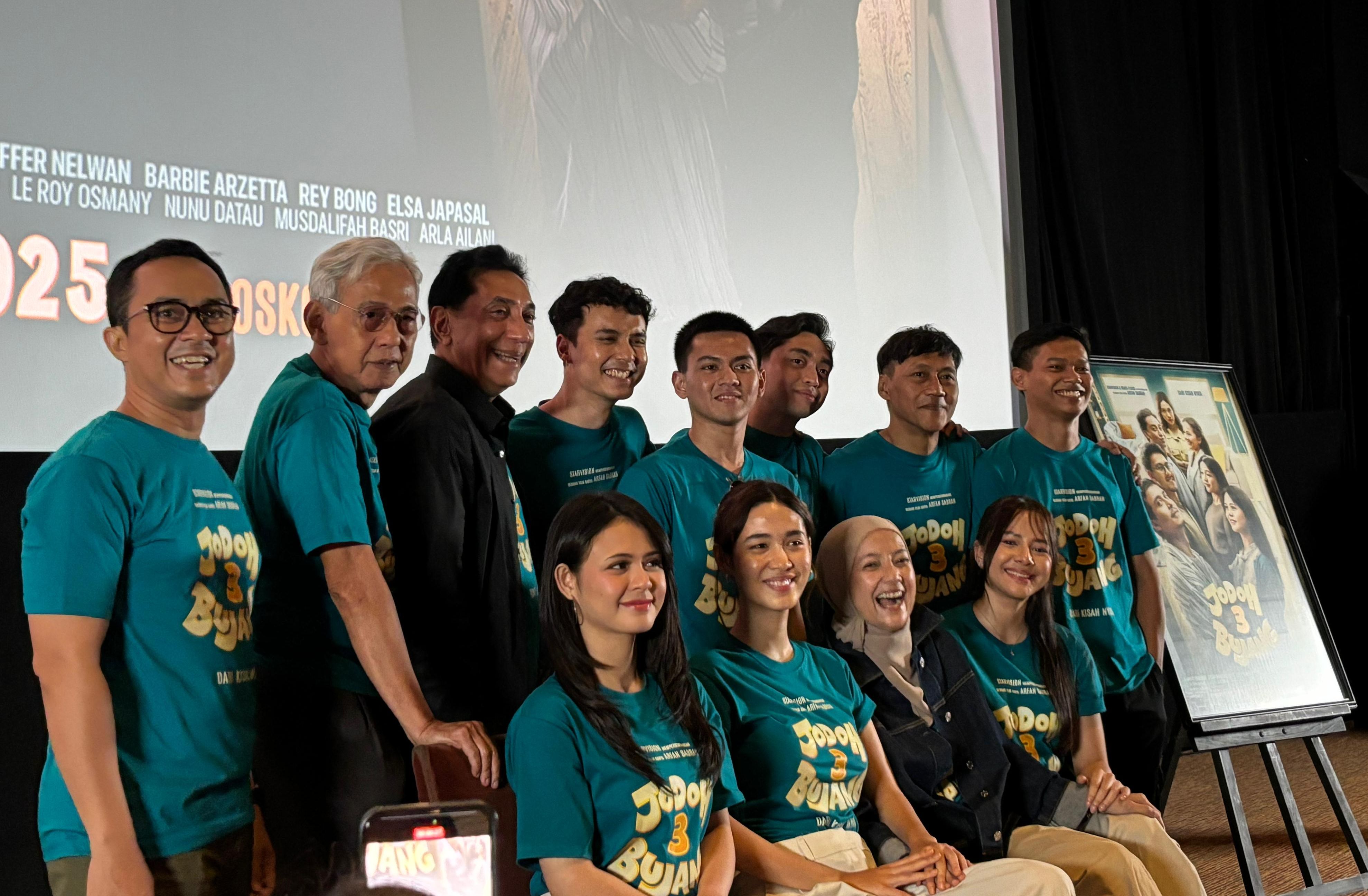 Daftar Pemain dan Jadwal Tayang Film Jodoh 3 Bujang, Dibintangi Jourdy ...