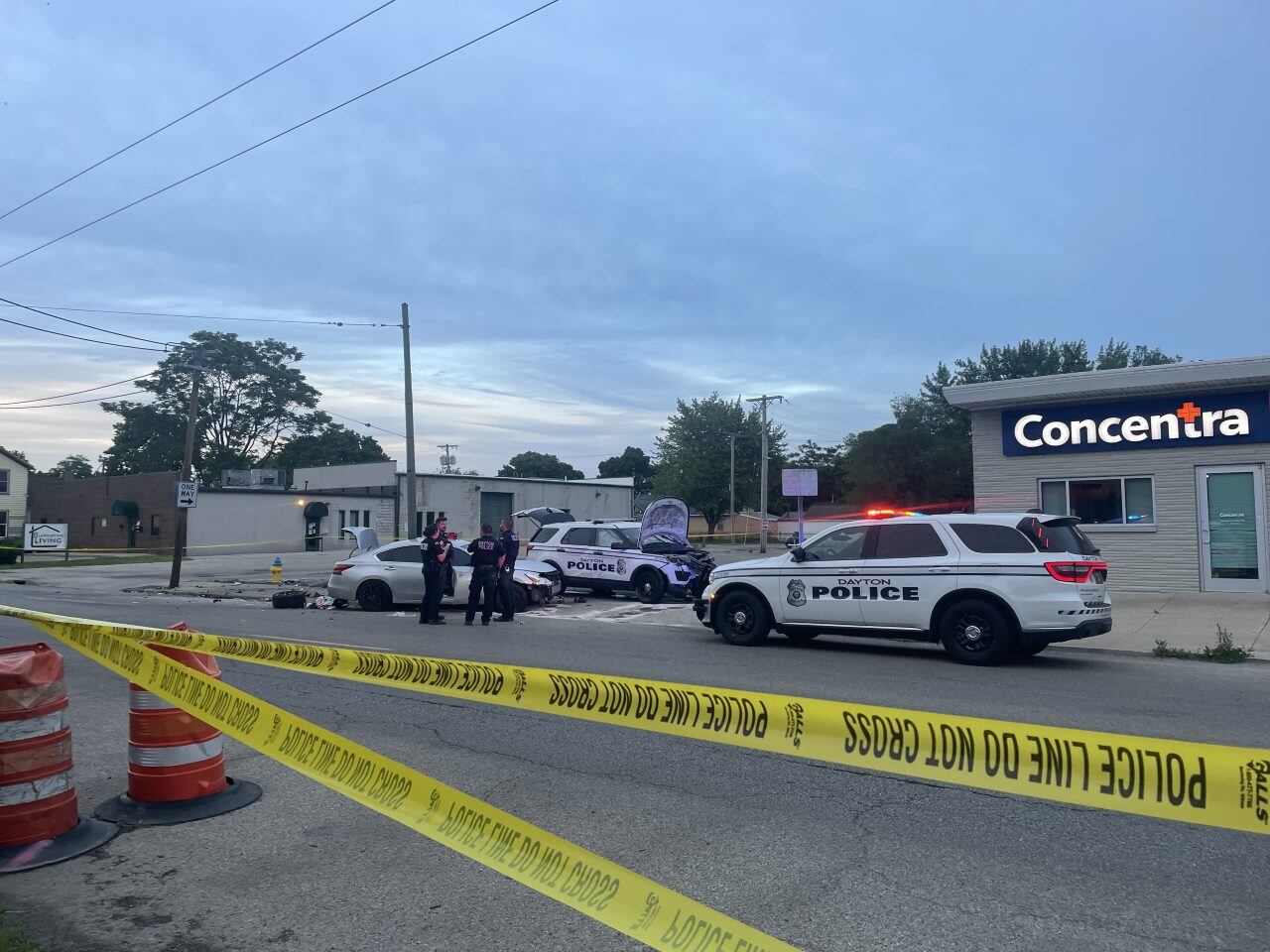 Police Officer Involved In Crash In Dayton