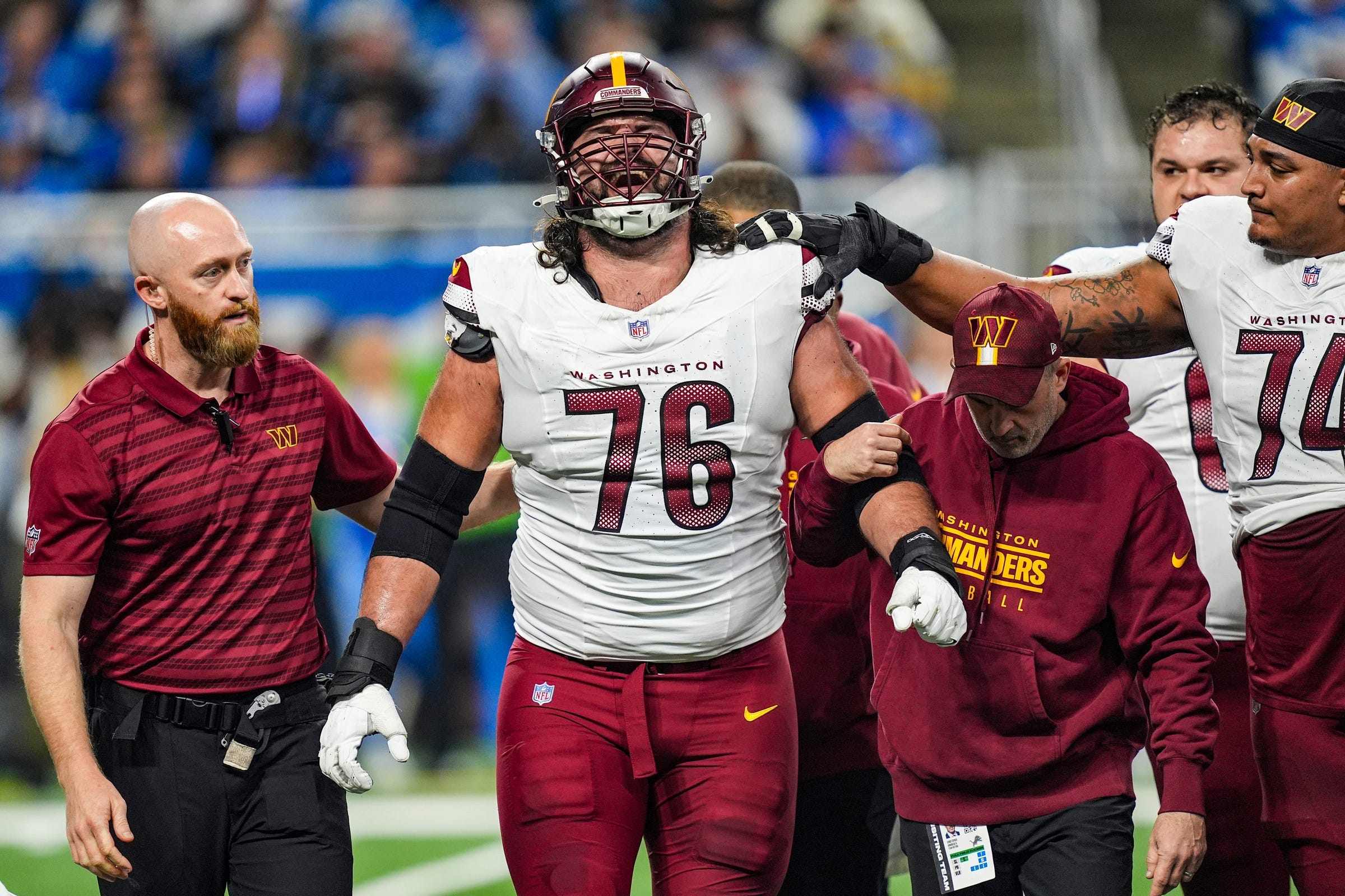 The Commanders were fortunate in this area last season