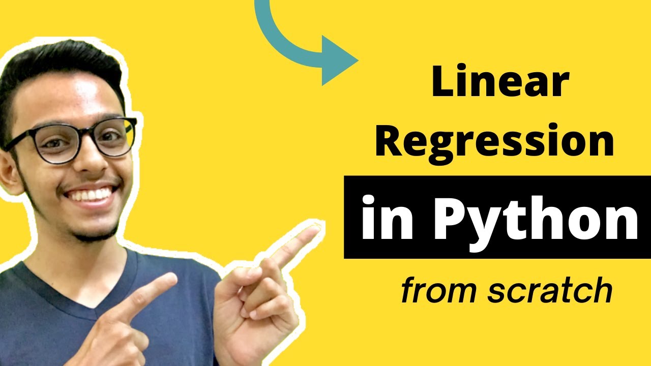 Linear Regression In Python From Scratch | Simply Explained