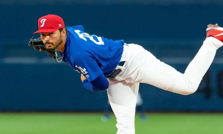 평균 151km, 최고 159km...반즈 공백 채울 감보아, 27일 삼성전 선발 예고