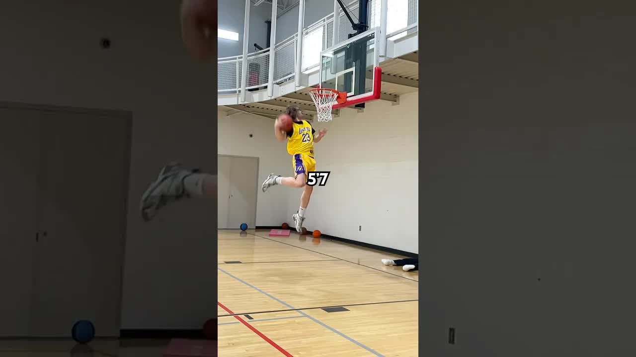 (358) dunk progress: dunking at every height
