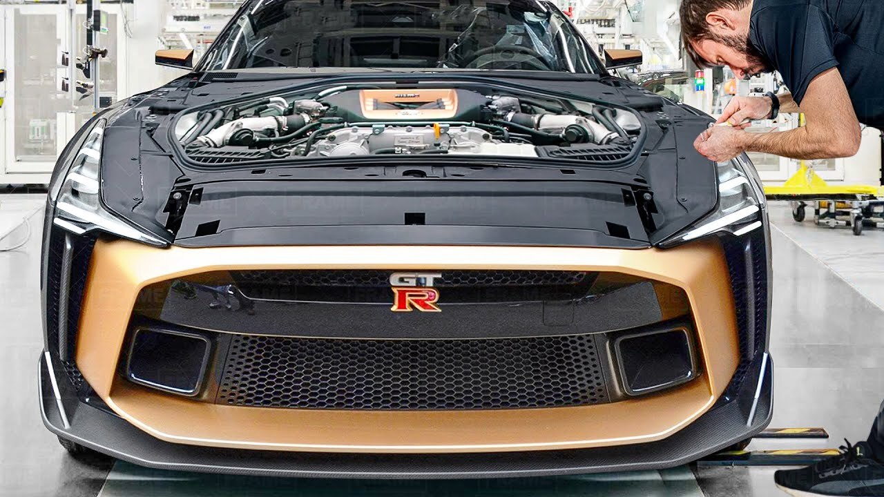 How They Build Futuristic Nissan GT-R50 From Start to Finish