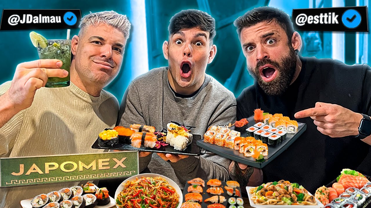 ESTTIK y JDALMAU Me INVITAN a su NUEVO RESTAURANTE!! [JAPOMEX] 🍣🌮 ...