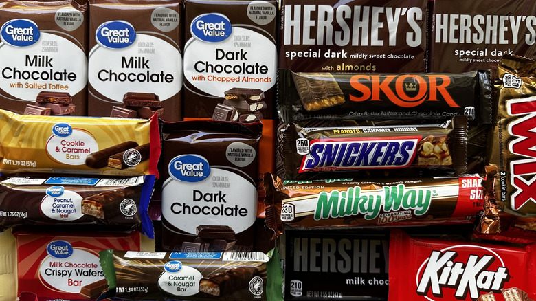 How Walmart's Great Value Chocolate Bars Compare To The Name Brands