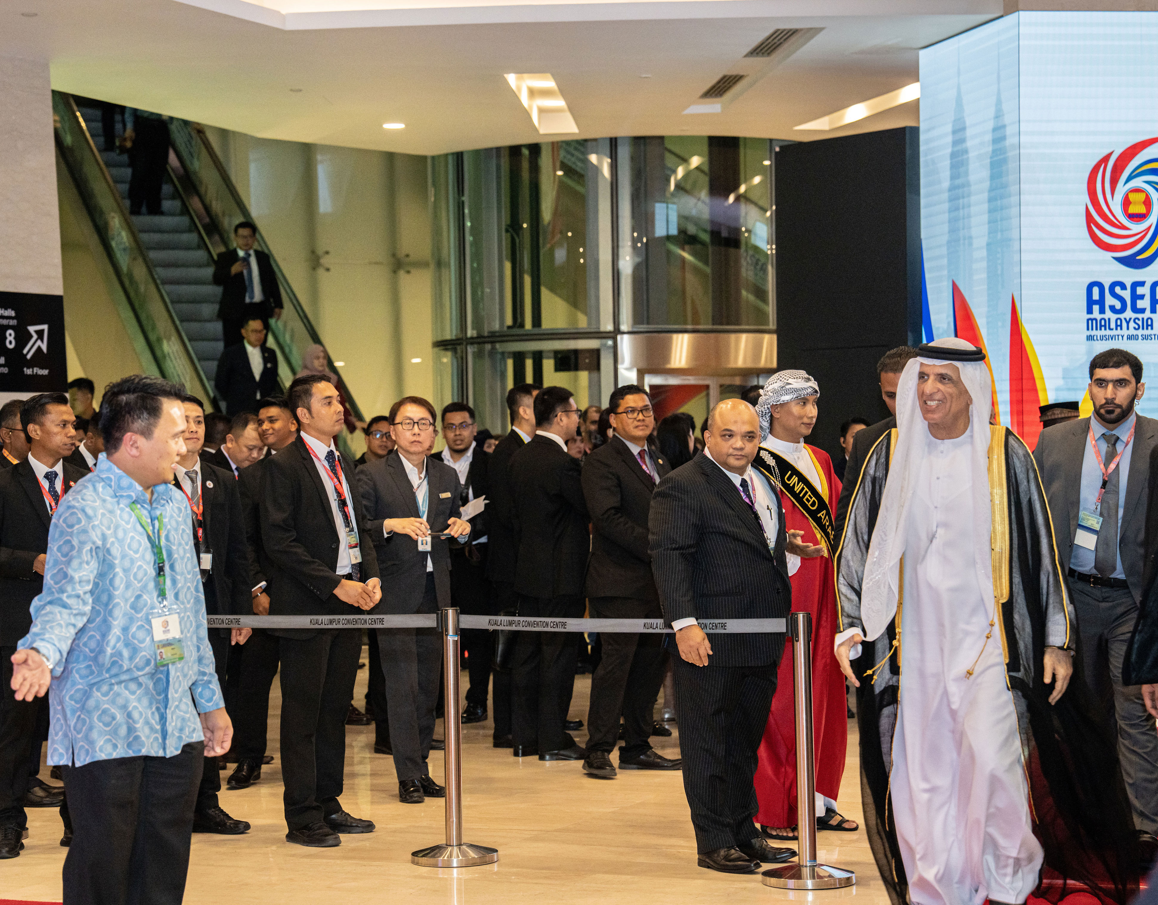 Saud bin Saqr attends Kuala Lumpur Summit reception in Malaysia