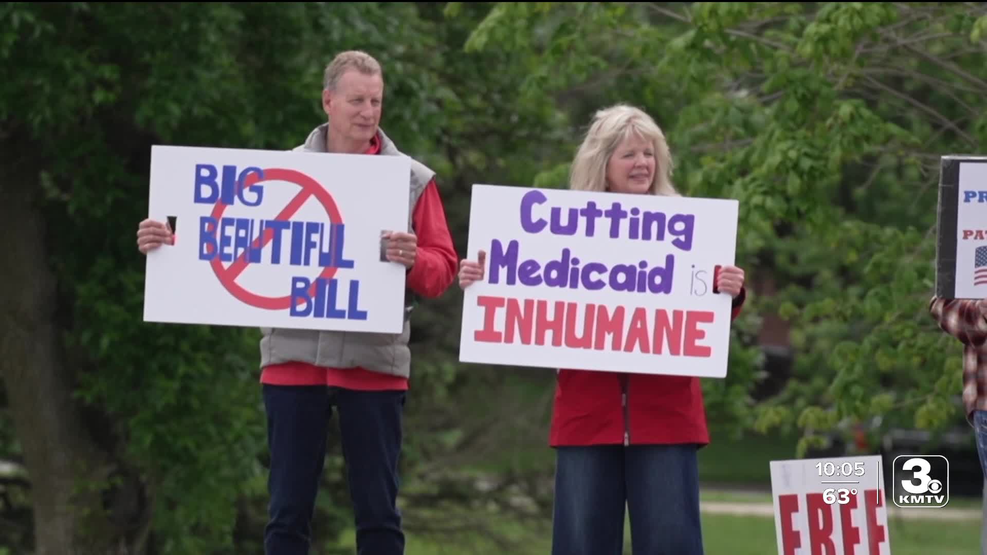 Concern over cuts to Medicaid and SNAP benefits spark protest at ...
