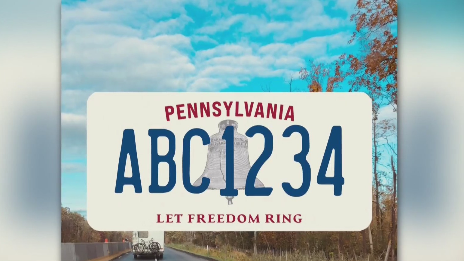 New Pennsylvania license plate features Liberty Bell