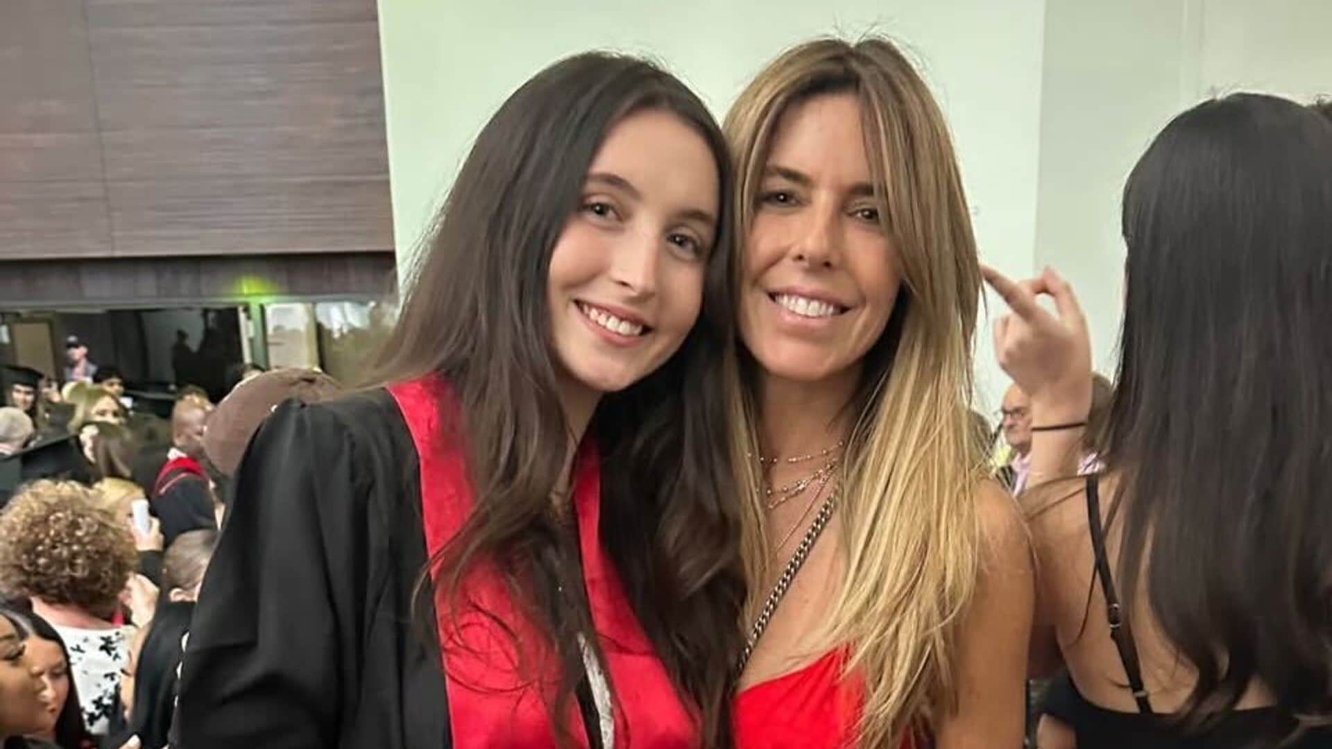 Juan Soler y Maky celebran orgullosos la graduación de su hija Mía