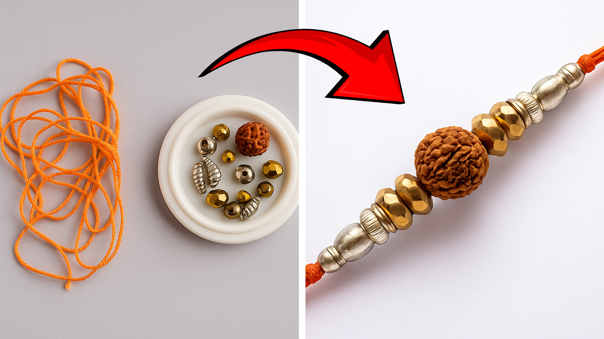 How to Make Rakhi at Home | Simple & Unique DIY Rakhi for Raksha Bandhan