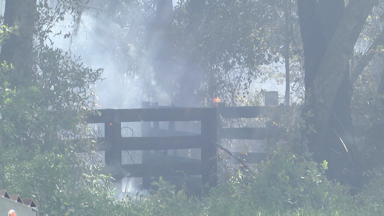 Fire along East County Road 225 stretches 250 acres