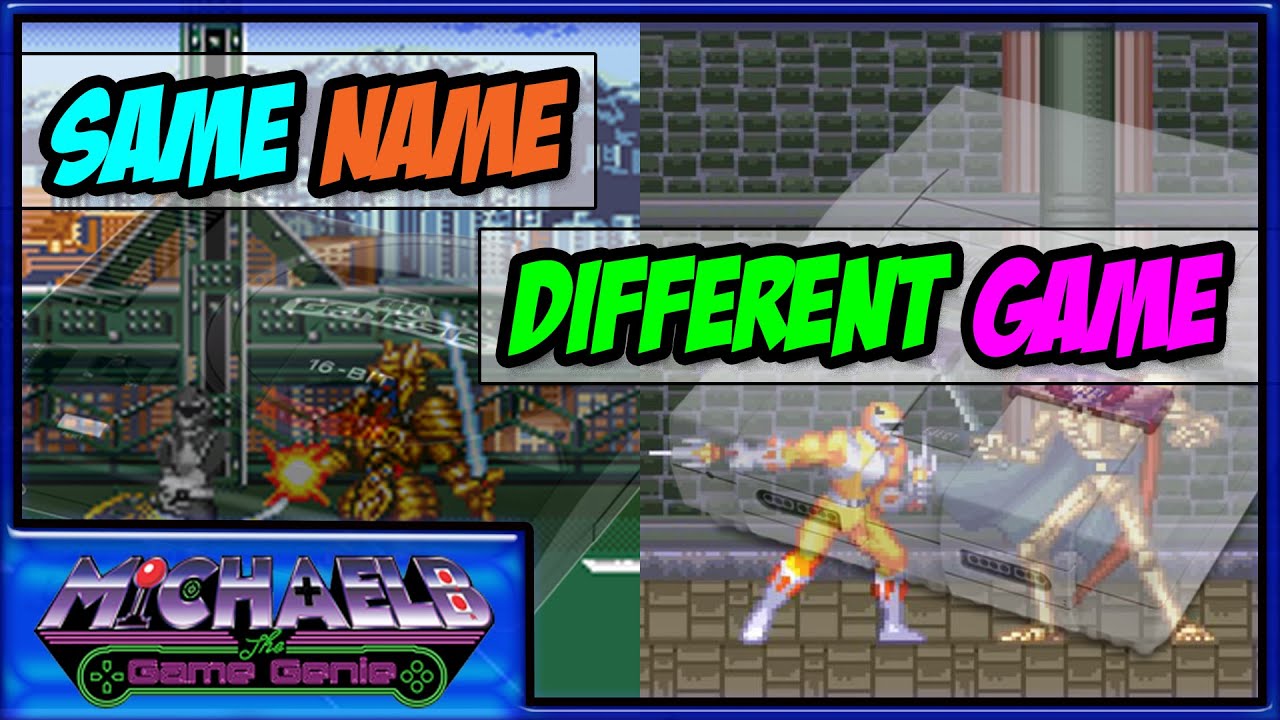 Same Name Different Game with MichaelBtheGameGenie