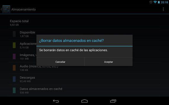 Cómo borrar la memoria caché de las apps en Android para liberar espacio y optimizar tu móvil