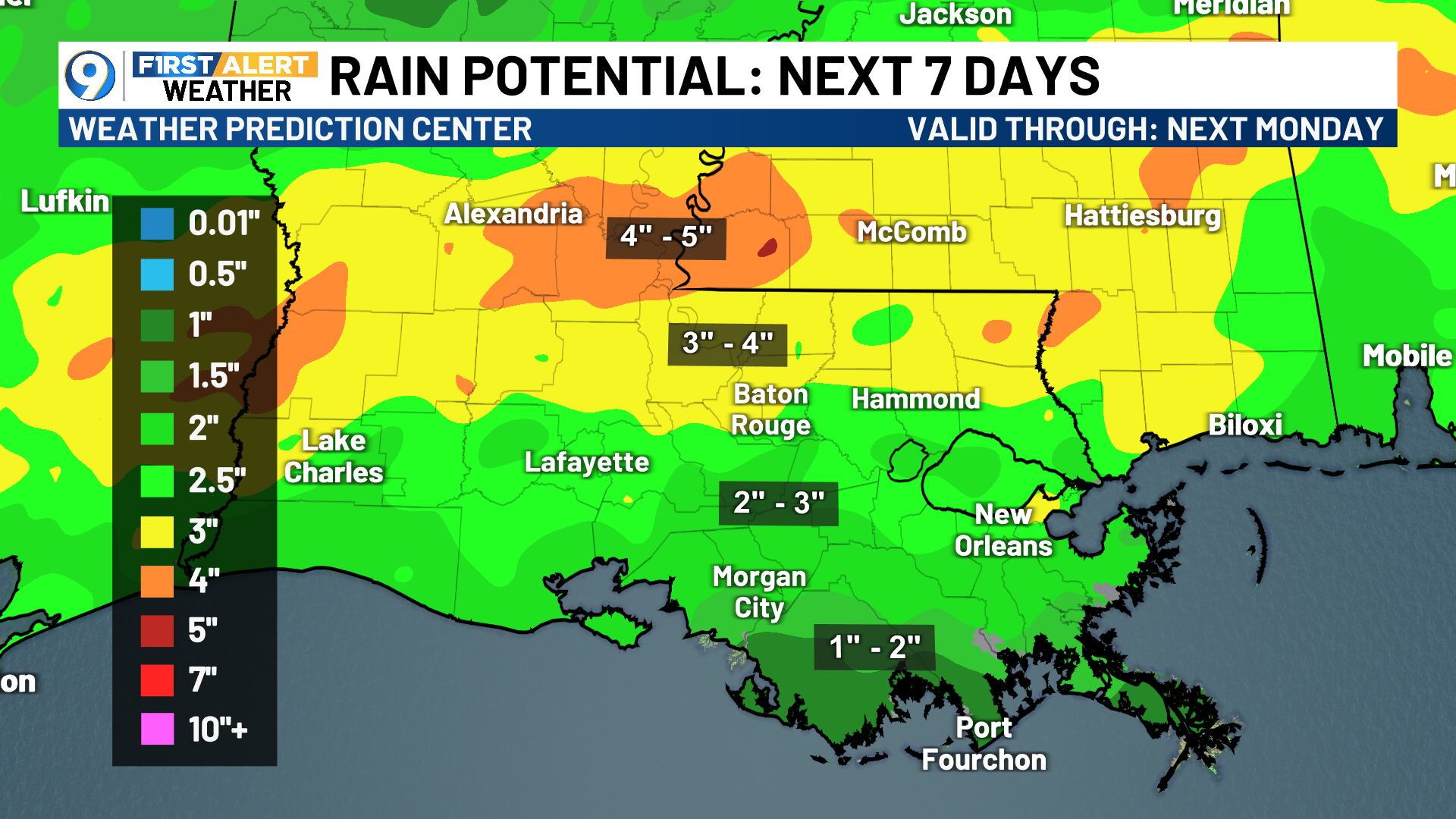 Stormy pattern continues through the week