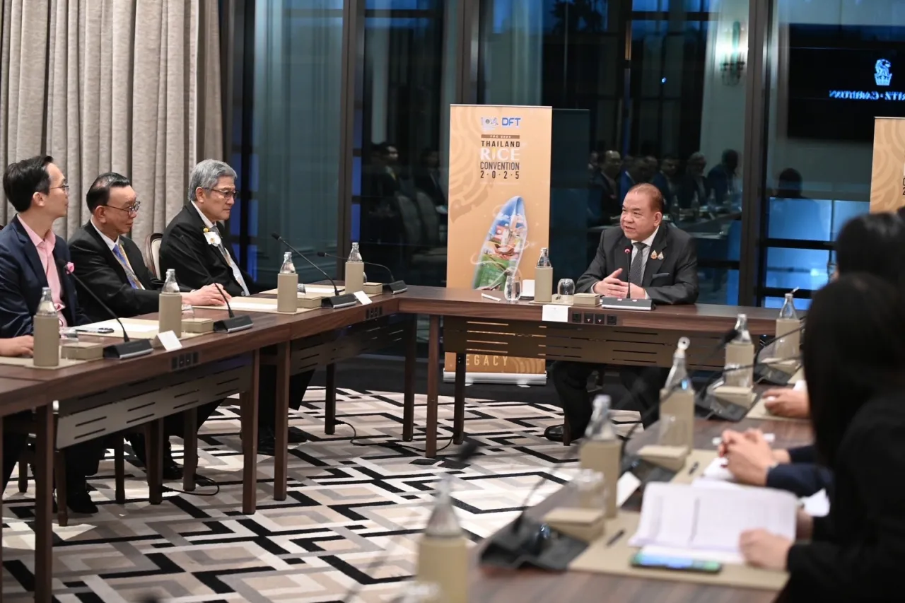 “พิชัย” เผยข่าวดีปีนี้ไทยปิดดีลงาน TRC 2025 ส่งออกข้าวได้ 5 แสนตัน