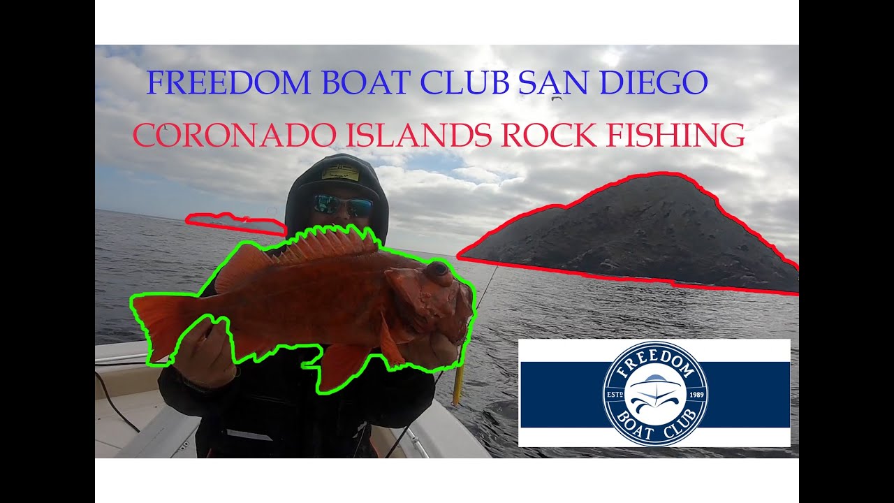 Coronado Islands Fishing Freedom Boat Club San Diego - Rockfish ...