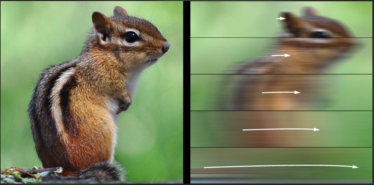 How our eyes make fast-moving objects invisible? 👀