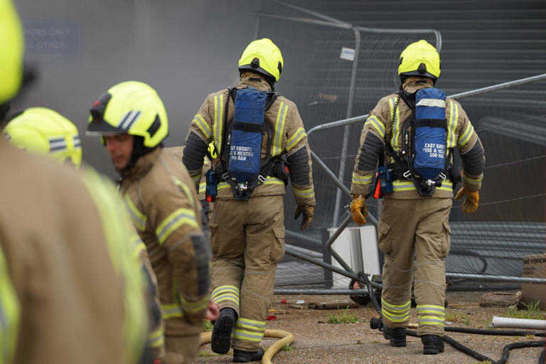 East Sussex car park on fire again, sparking emergency response