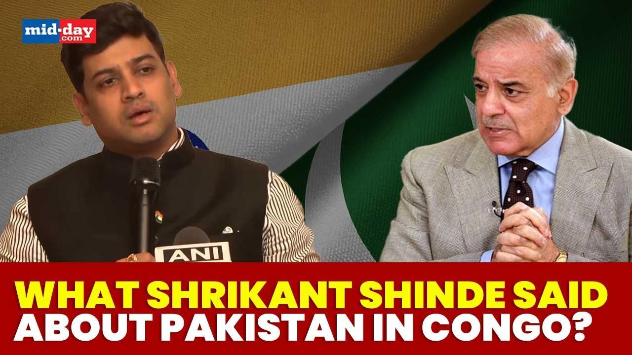 No talks with Pak until terrorism ends: Shiv Sena MP Shrikant Shinde on ...