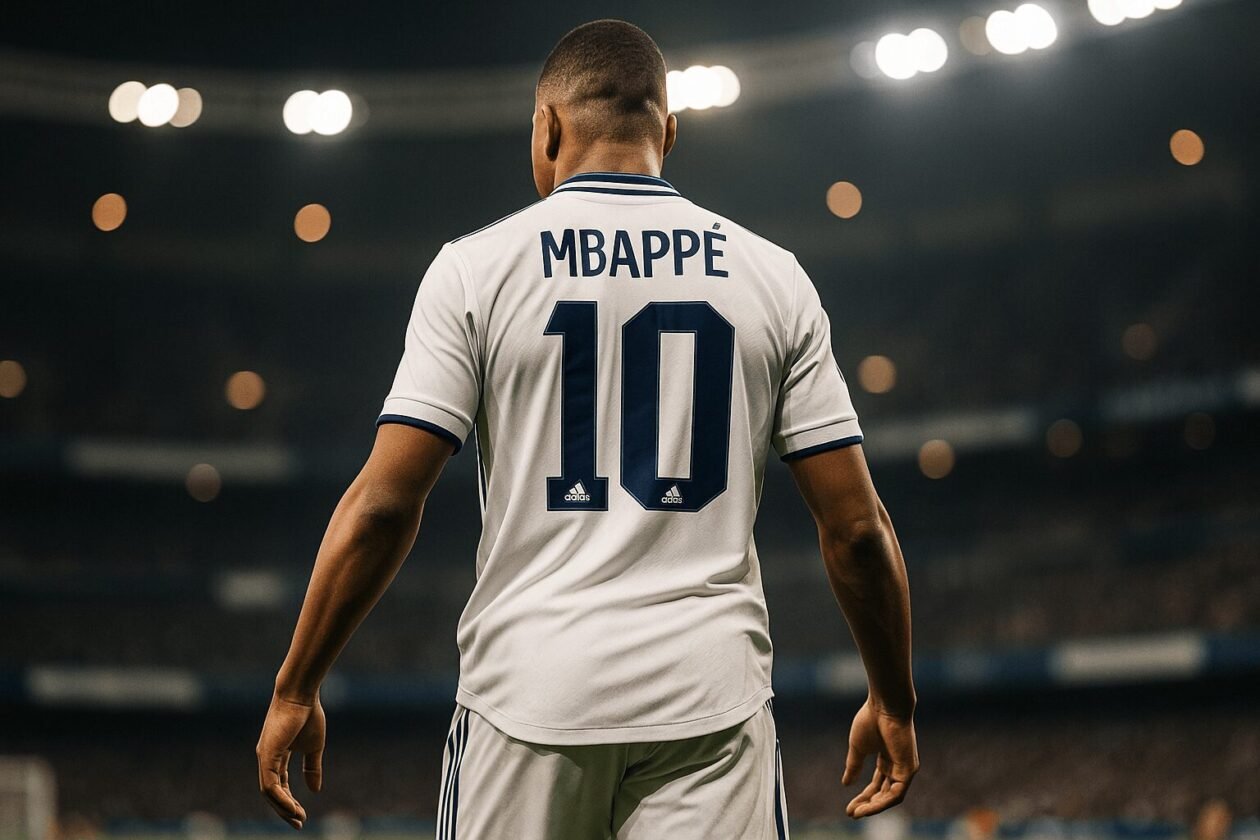 Mbappé Takes the 10, Real Madrid Chasing Their Number 9