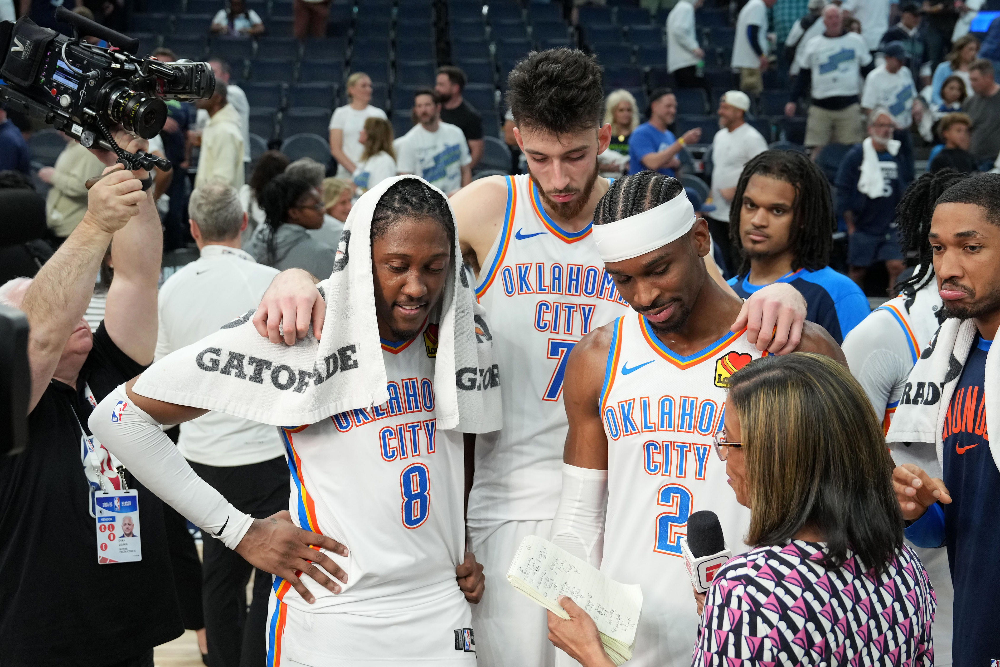 Current 2025-26 OKC Thunder depth chart after offseason moves