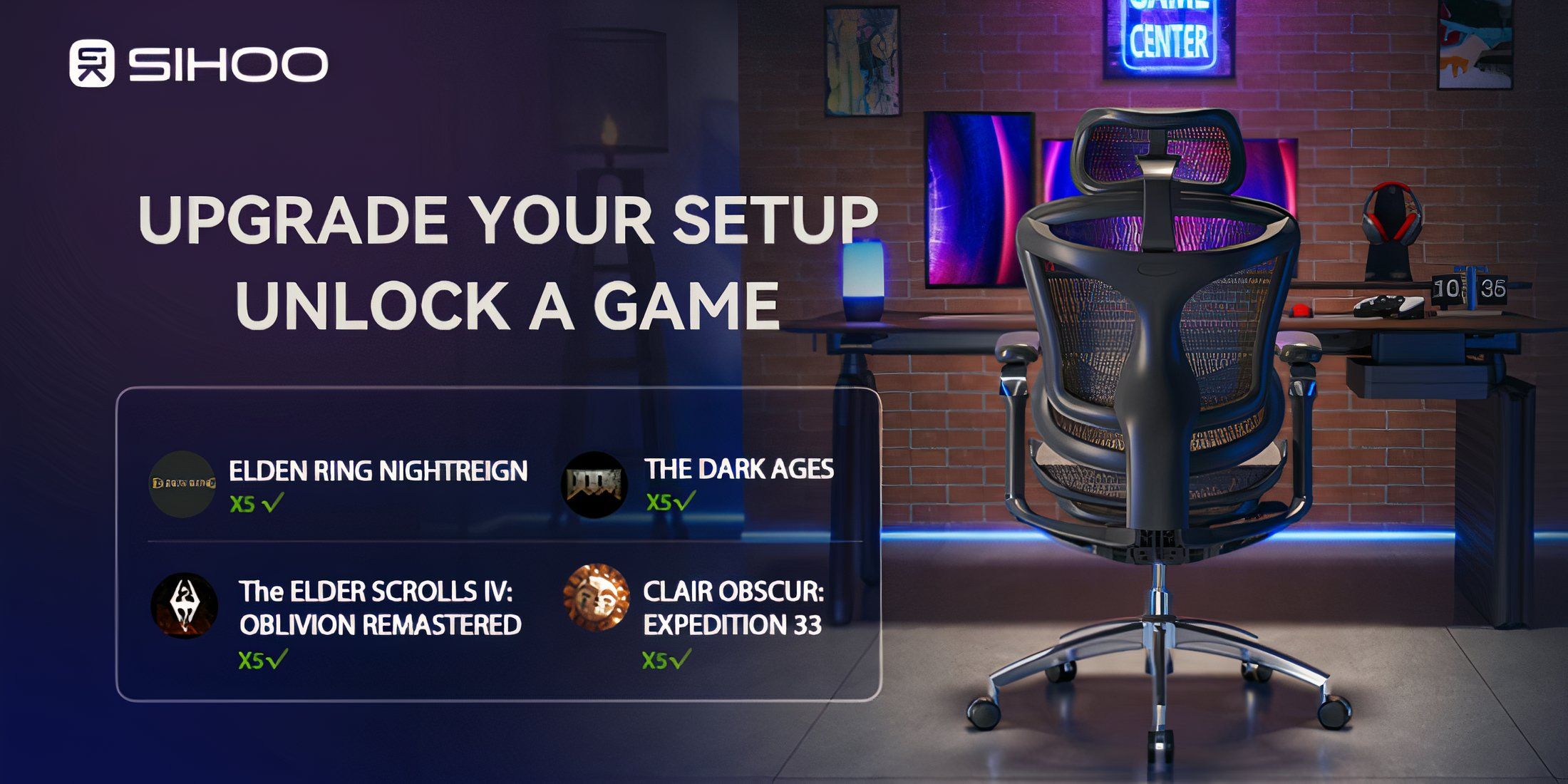 Win Free Steam Games And Stay Healthy By Shopping Sihoo’s Ergonomic Chairs
