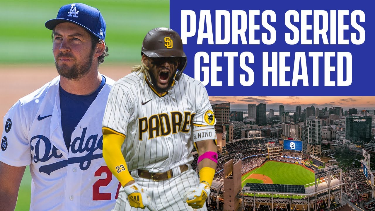 Trevor Bauer and Dodgers Get Heated in Padres Series!