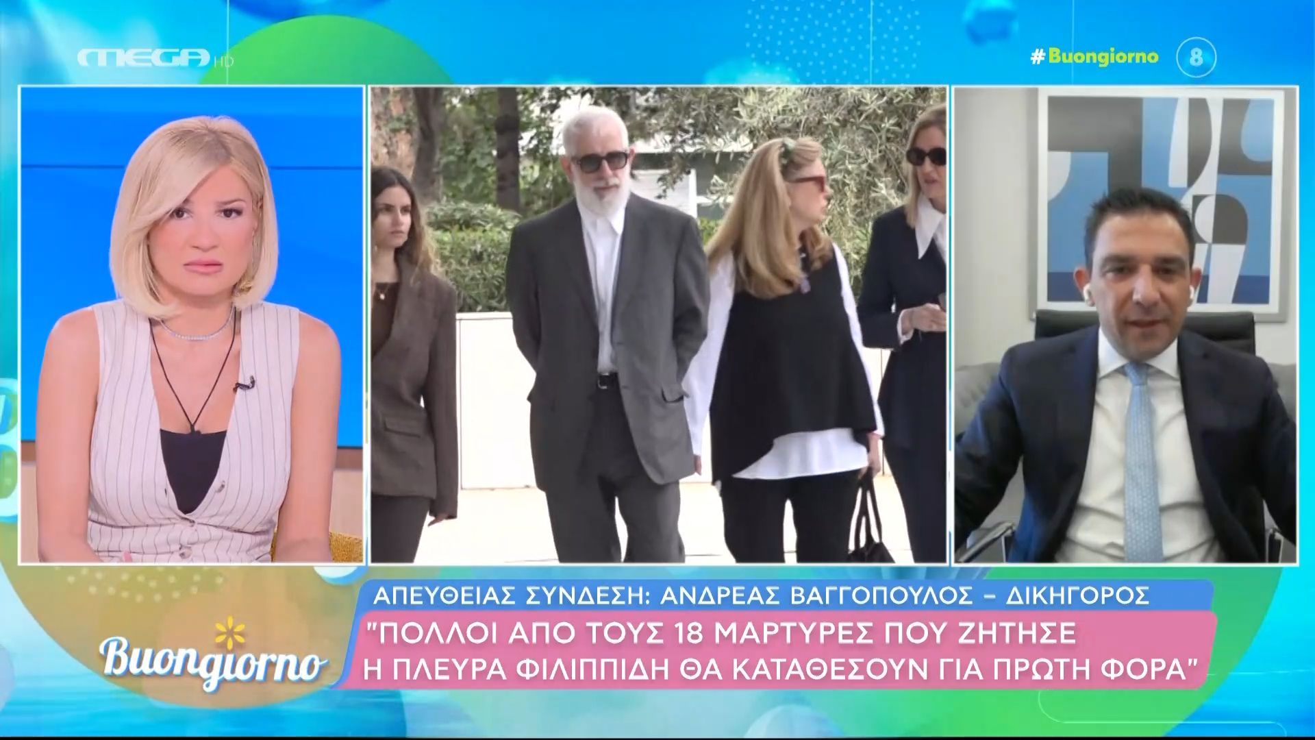 Π. Φιλιππίδης: Οι αναφορές μέσα στο δικαστήριο για γυναίκα ηθοποιό που ...