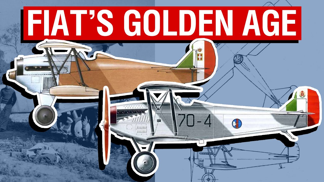 Italy's WW2-era biplanes - the 'peacetime' Fiat CR.1 & CR.20