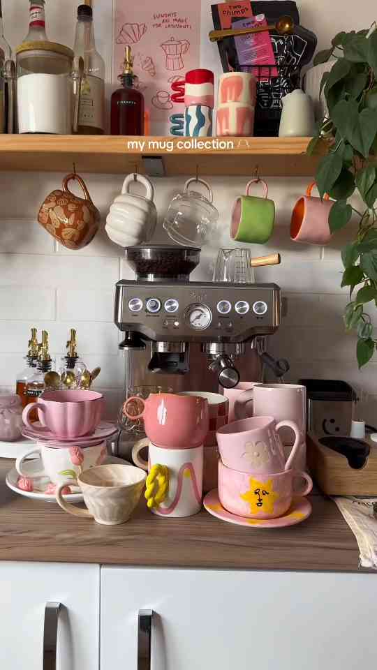 My much loved mug collection.