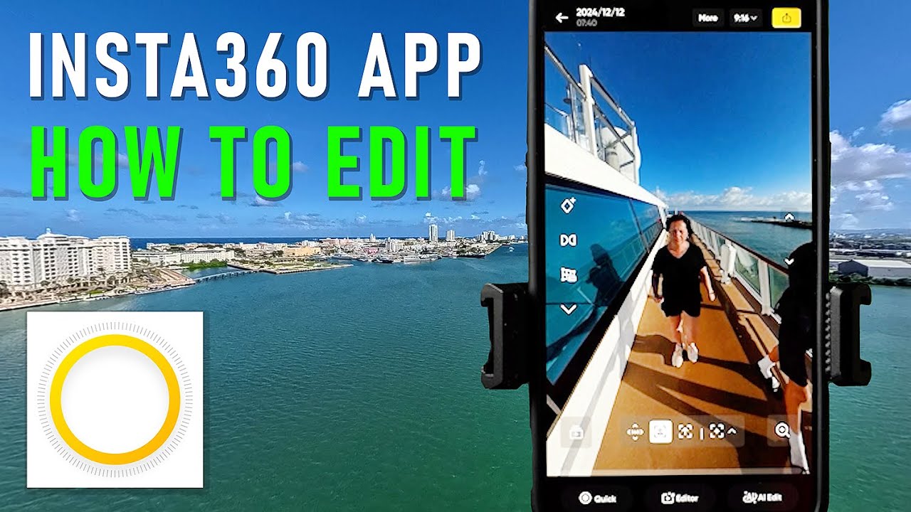 How to Edit in New Insta360 App X5 Footage? Tutorial for Beginners