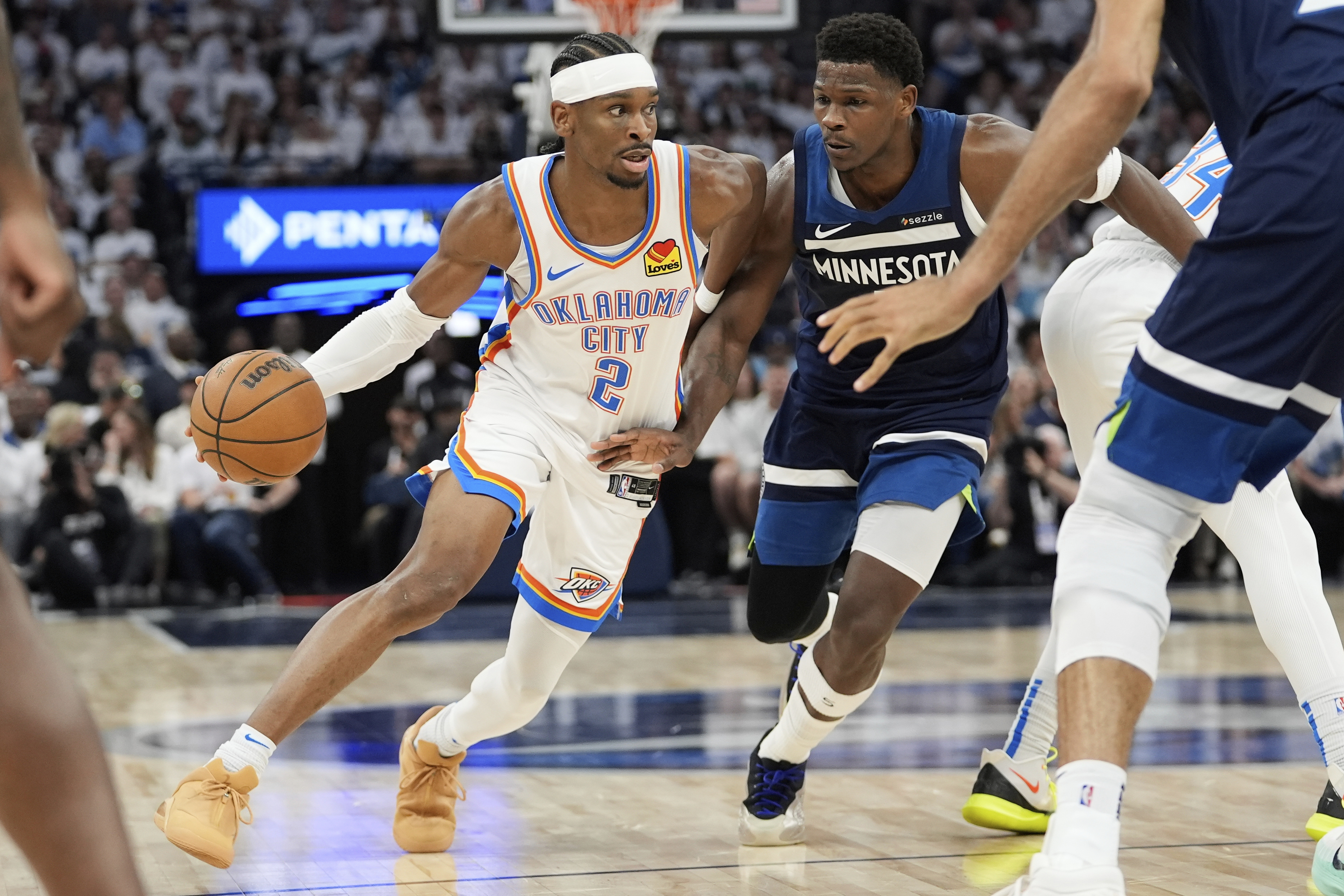 Thunder vs. Timberwolves: OKC limits Anthony Edwards, gets 40 from Shai ...