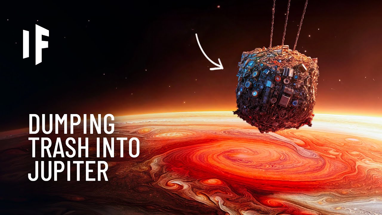 Could we just dump all our trash into Jupiter?