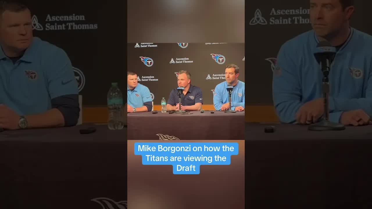 (182) titans gm mike borgonzi talks nfl draft strategy