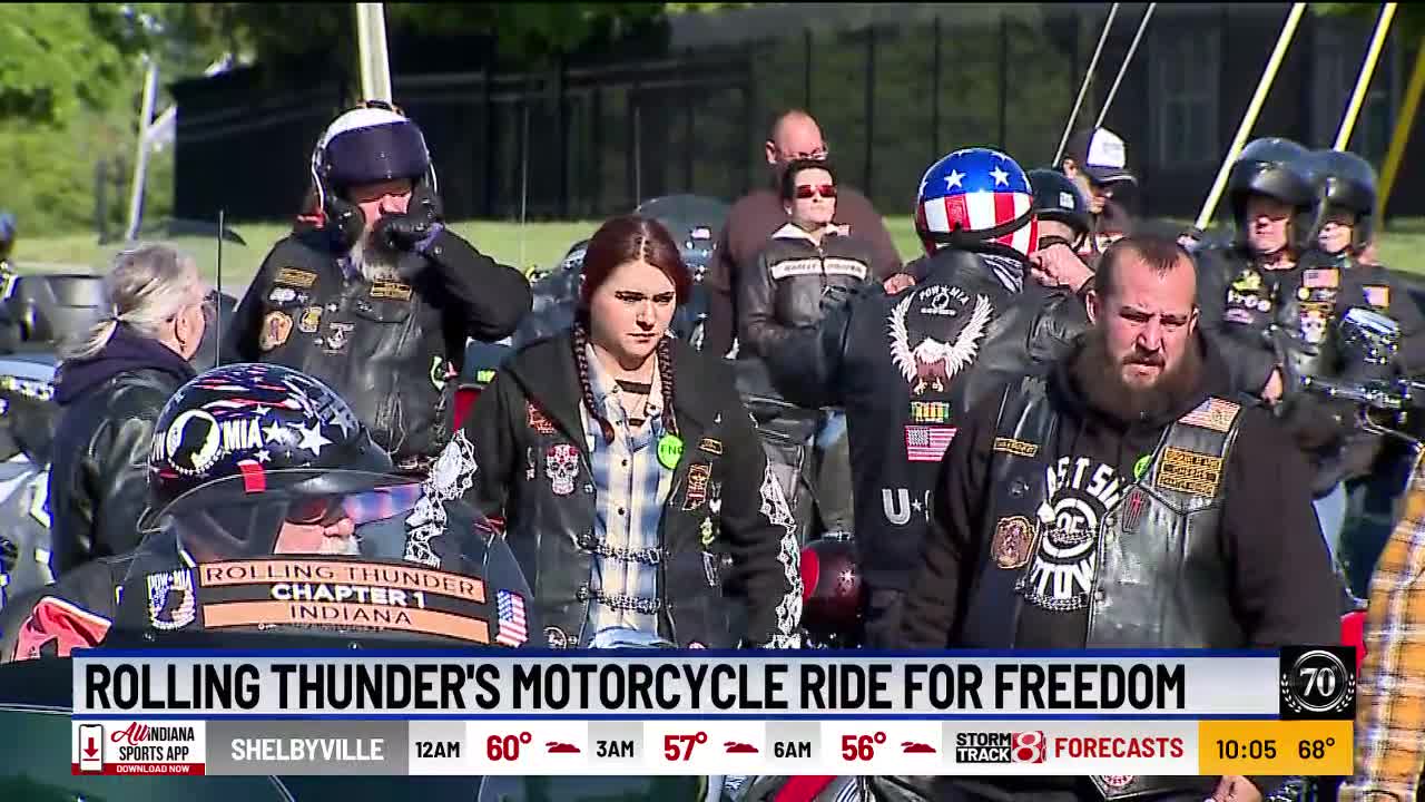 Rolling Thunder's motorcycle ride for freedom