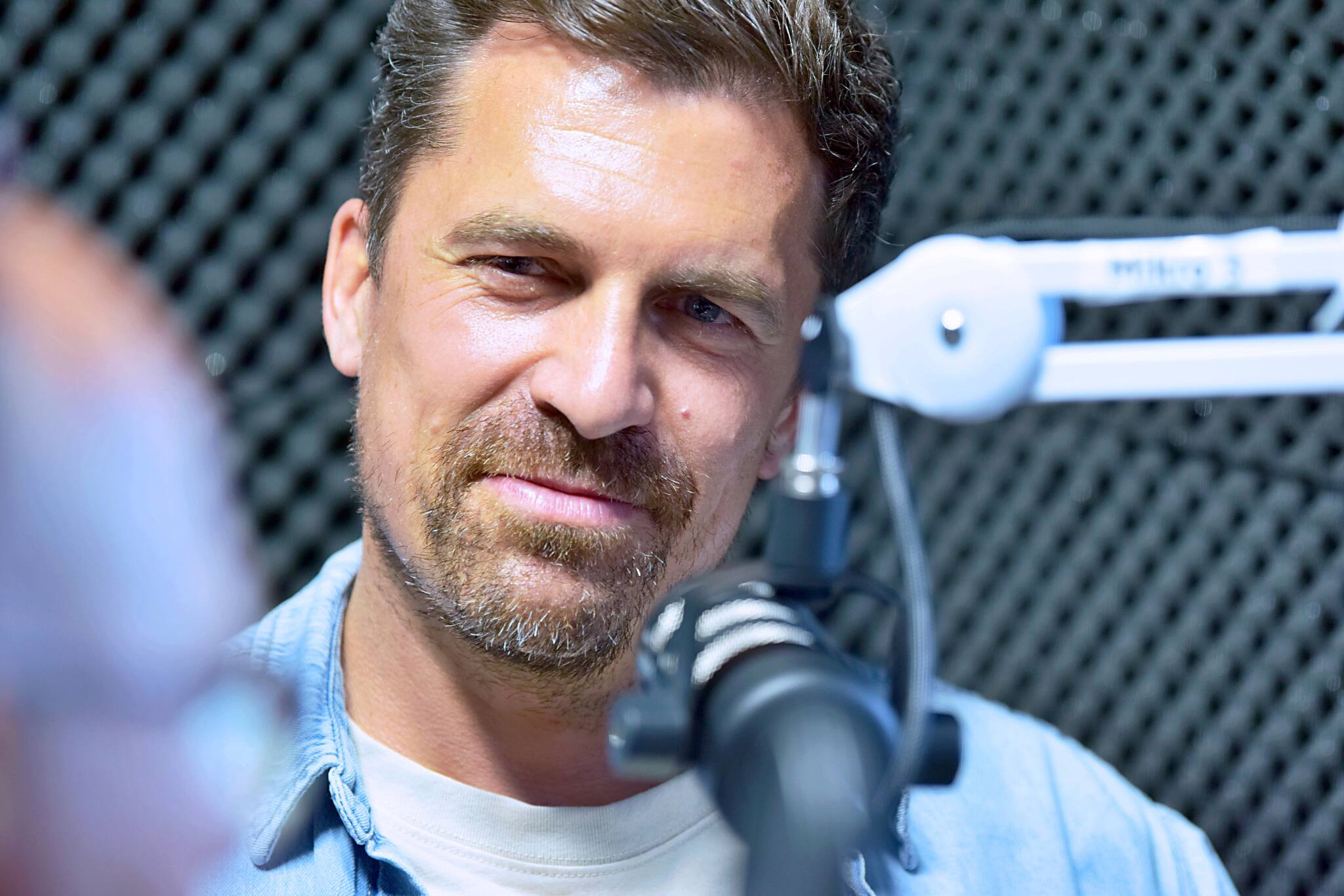 Thomas Stamm, der Aufstiegstrainer von Dynamo Dresden, bei „Pressing“