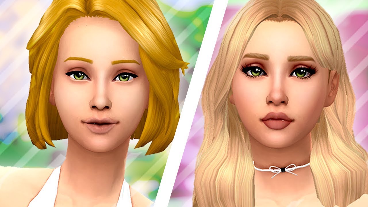 Makeover For Sims 4 Dina Caliente